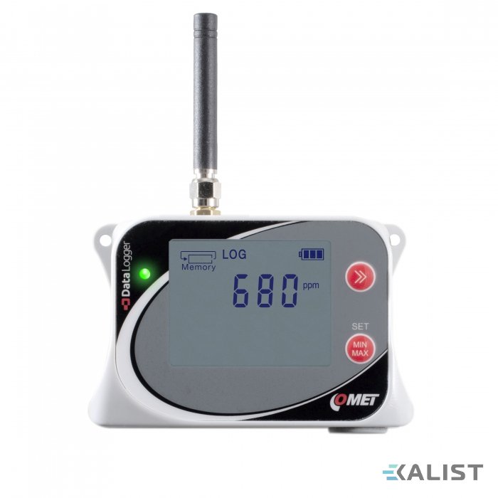 Datalogger Comet U8410 IoT s vestavěným čidlem CO2 :: KALIST AKL s.r.o.
