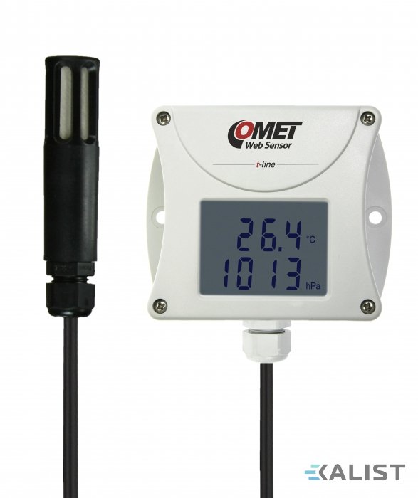 Web Sensor Comet T7511 temperature, humidity and pressure with Ethernet ...